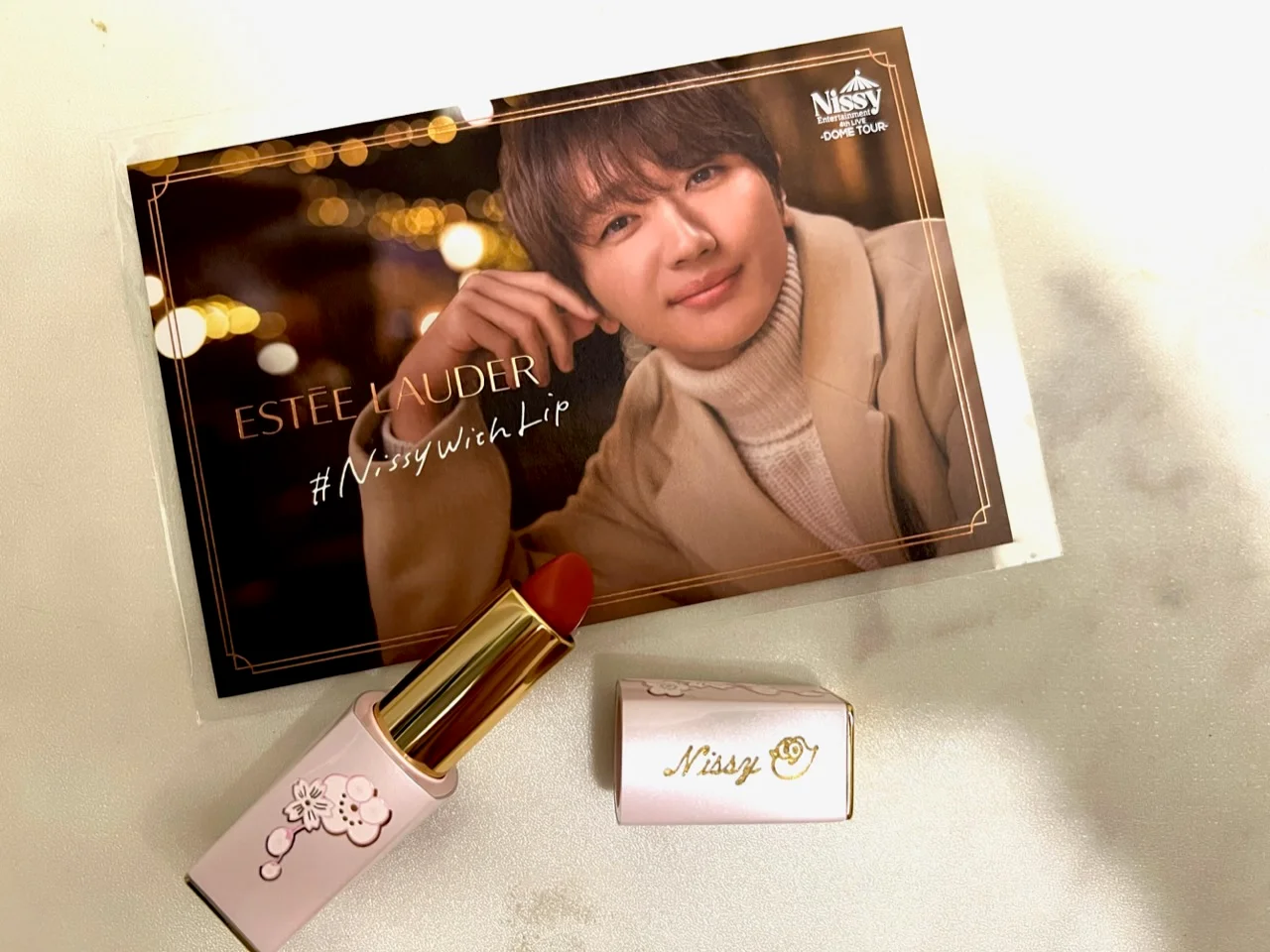 【ESTEE LAUDER】Nissyコラボの限定刻印リップが可愛すぎる♡ | MOREインフルエンサーズブログ | MORE