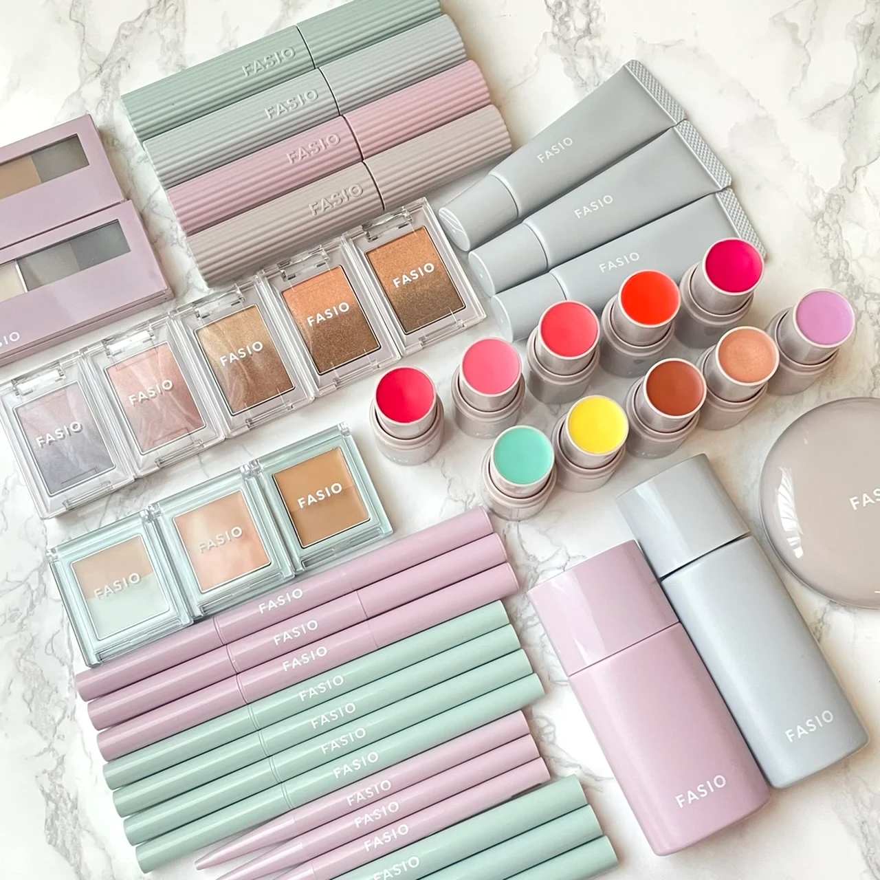 【全色レビュー】プチプラ『FASIO（ファシオ）』が大幅リニューアル！コスメマニア美容家・立花ゆうりが全部お試し！ | ビューティ（コスメ ...